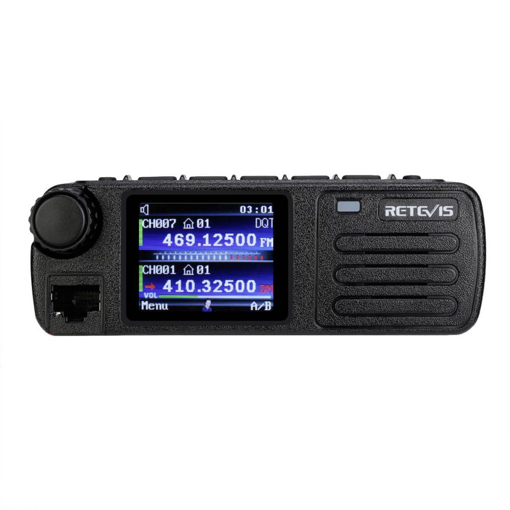 Retevis RT73 Mini Mobile Dualband (VHF/UHF) Funkgerät mit GPS und 20 Watt – Germany RETEVIS ...