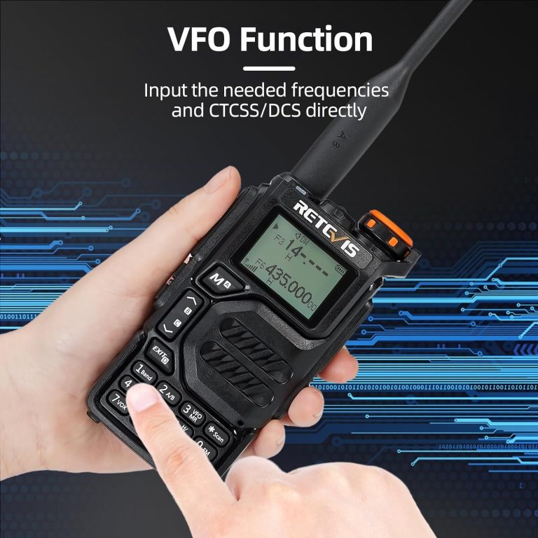 Retevis RA79 [A9267B] Dualband-Amateurfunkgerät 1400-mAh-Akku – Germany ...